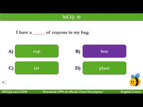 Class 1 Vocabulary Quiz | English Vocabulary Words Meaning Kids | Grade 1 English Quiz 1 | Free App
