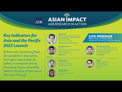 Asian Impact Webinar 65: Key Indicators for Asia and the Pacific 2023 Launch