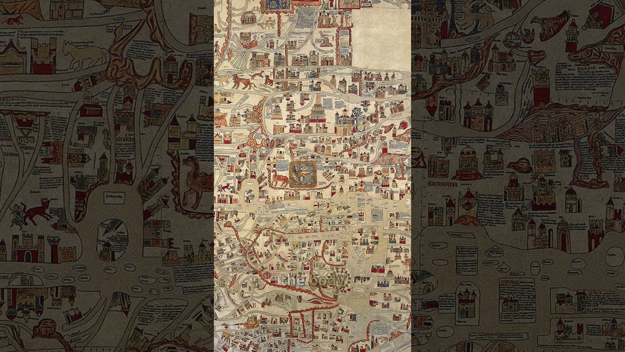 Ebstorf World Map: The Largest Medieval Map, Lost in 1943 - Scriptorium