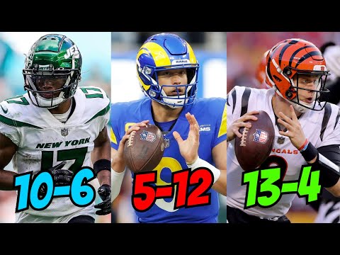 Predicting the ENTIRE 2023 NFL Season (Team Records/Awards/Playoffs)