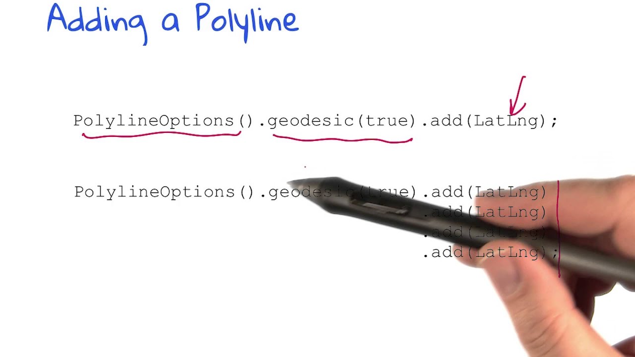 Adding a Polyline