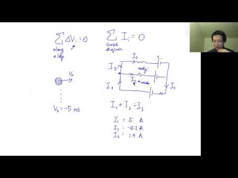 Lecture 15 part1: Dealing w/ Negative signs in Kirchhoff's Rule, Labeling Currents, & Grading Tips