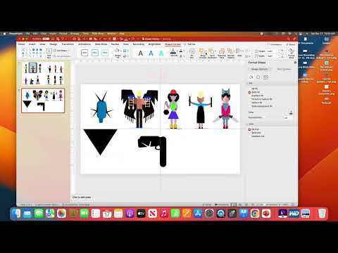 Creating Presentation Characters Design for Apple Keynote, POWERPOINT, Google Docs