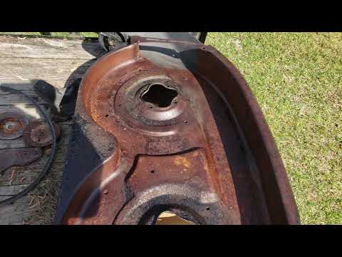 Rust reformer deck coating