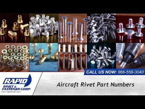 Aircraft Rivet Part Numbers | U.S. Magoda Military Technology