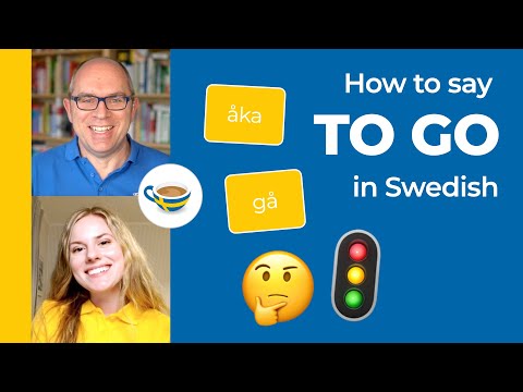 How to say TO GO in Swedish