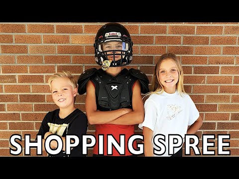 BACK TO SCHOOL and SPORTS SHOPPING SPREE!