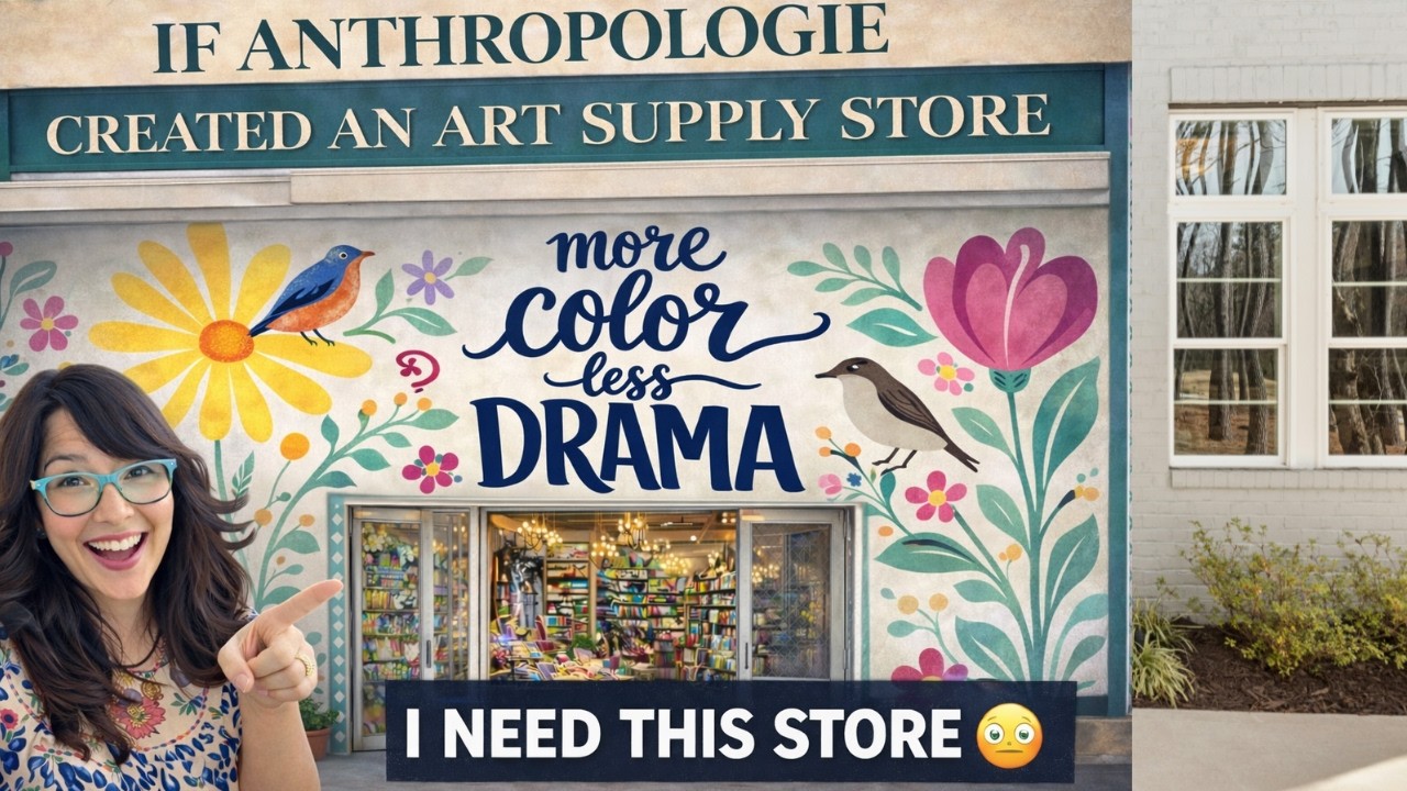 I Transformed my store into an Anthropologie inspired dream ( last Minute !)