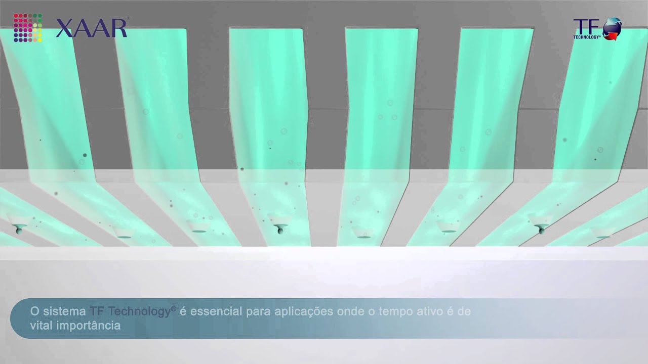 Xaar TF Technology® (Portuguese)