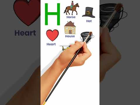 H alphabet words with pictures | WATRstar