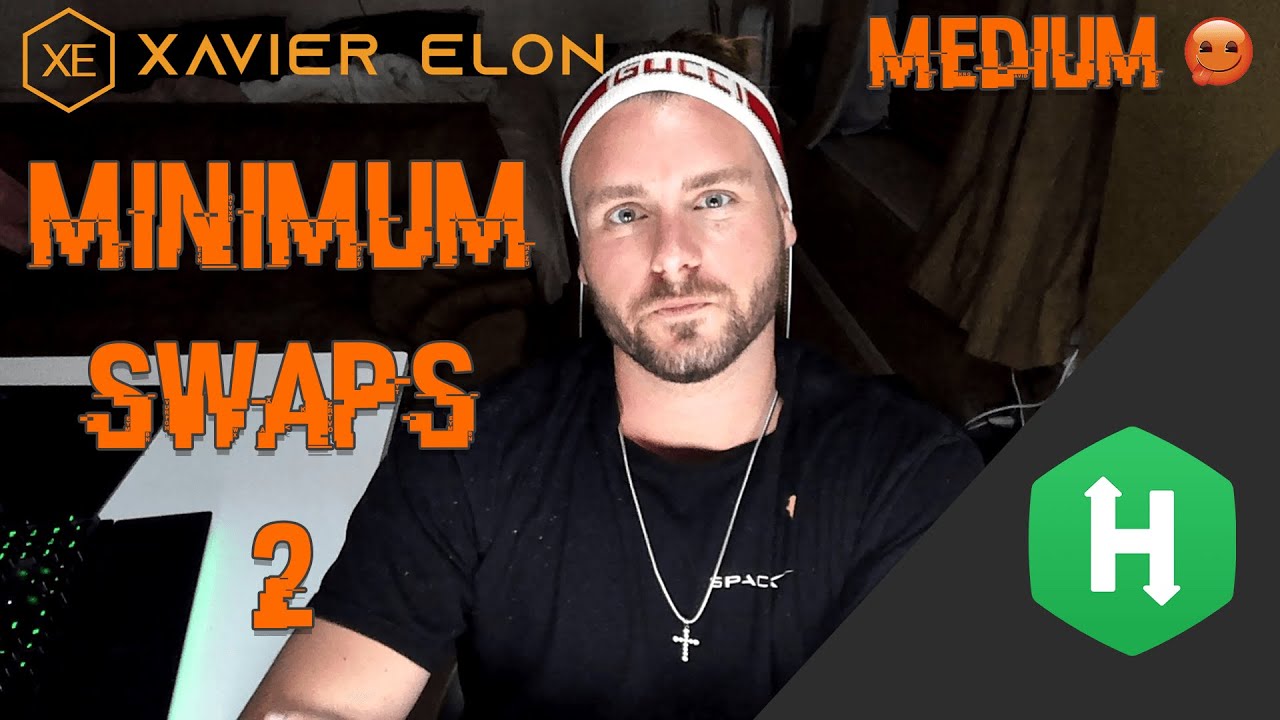 HackerRank | Minimum Swaps 2 | Solution Explained (Java + Whiteboard)