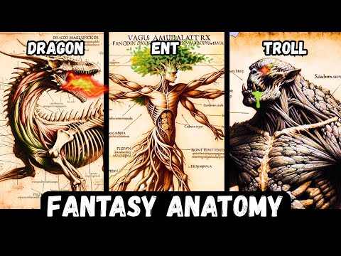 Da Vinci Studied these Creatures? | LOTR Anatomy Reimagined by AI
