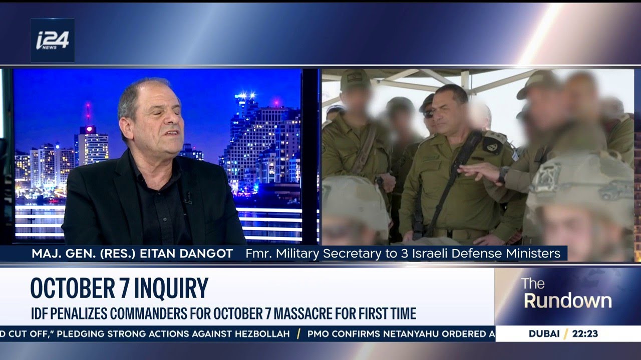 IDF penalizes commander for Oct. 7 massacre for first time