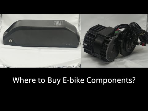 Where to buy e-bike Motors, Batteries and other components