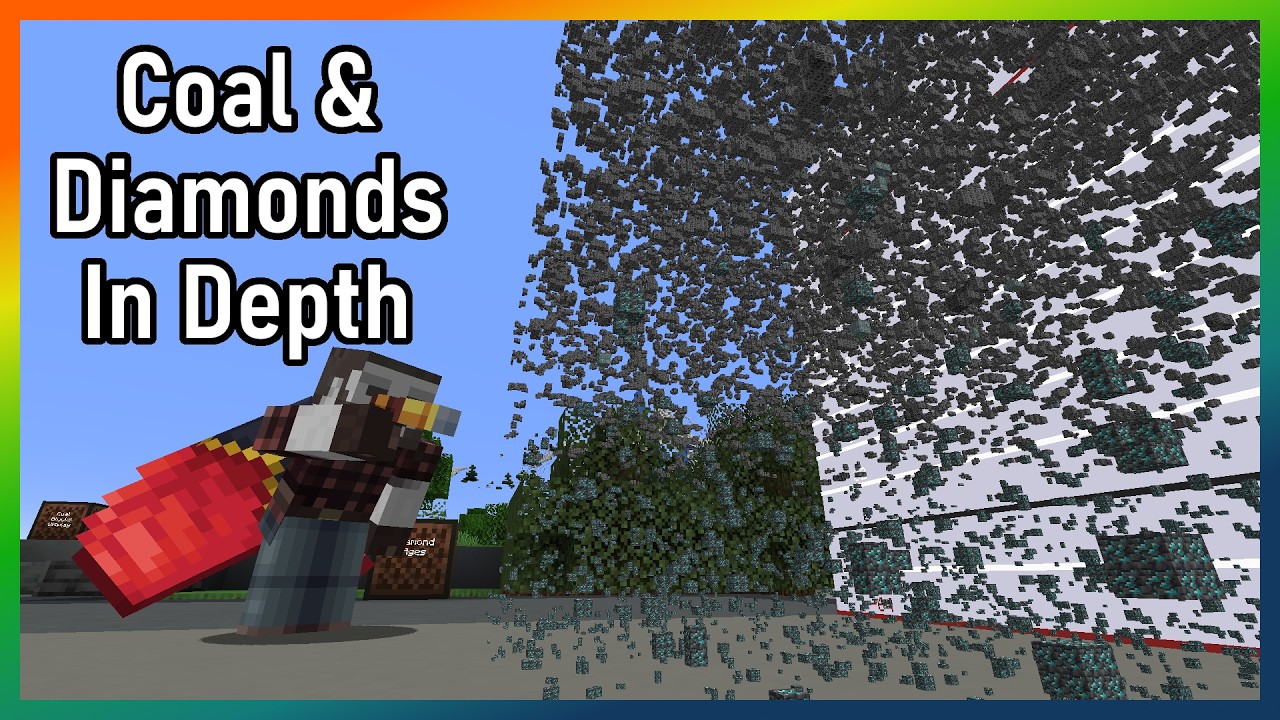 Geology of Minecraft: Coal and Diamonds