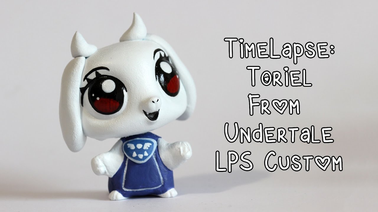 Timelapse: Toriel (from Undertale) LPS Custom