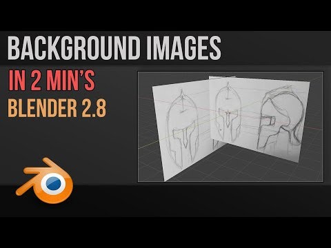 Placing Background Images in Blender 2.8