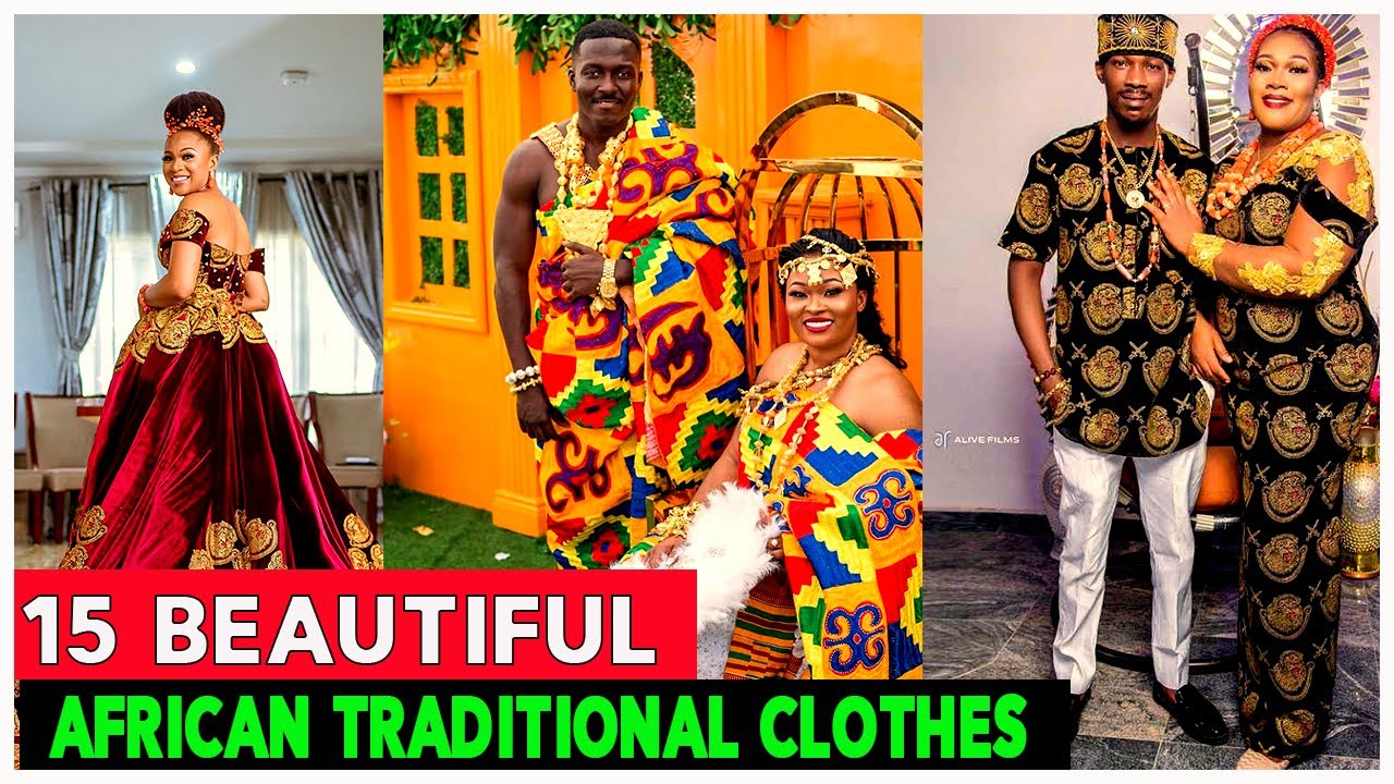 15 Beautiful African Traditional Clothes.