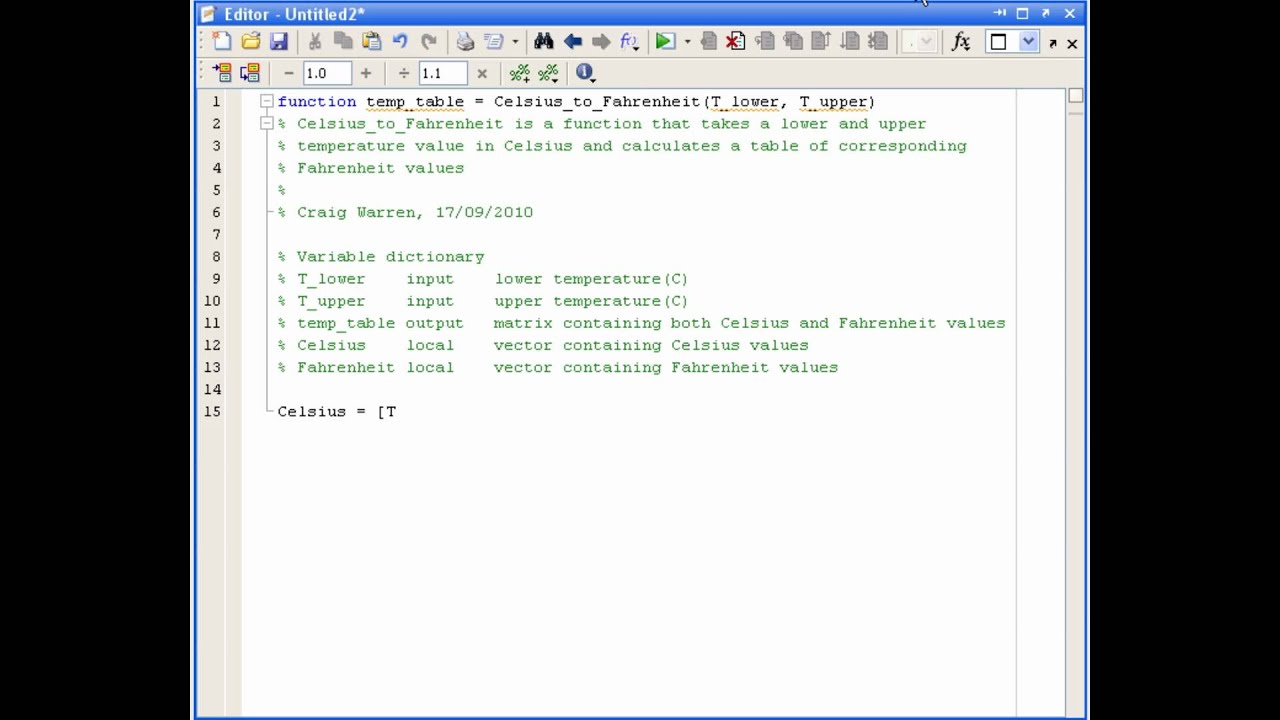 Exercise 6 Solutions