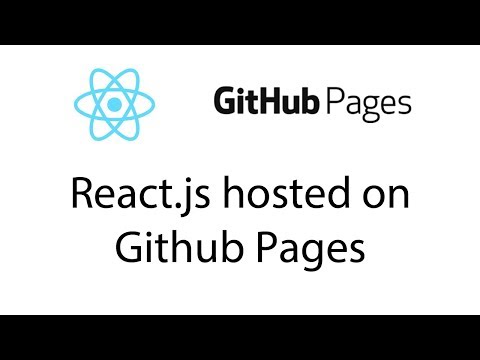 React.js hosted on Github Pages
