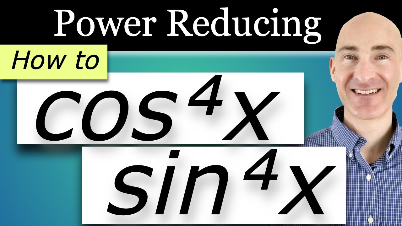 Master Power Reducing Formulas (Trig Identities Explained!)