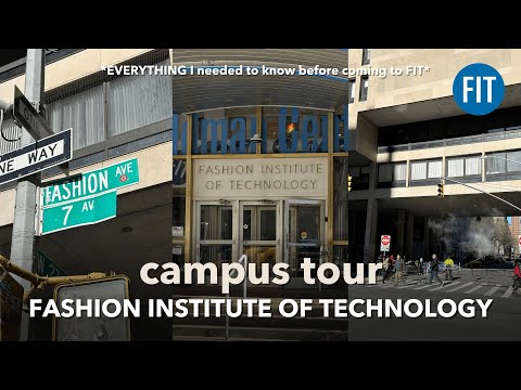 FIT Campus Tour 🎥 | Inside the Fashion Institute of Technology!
