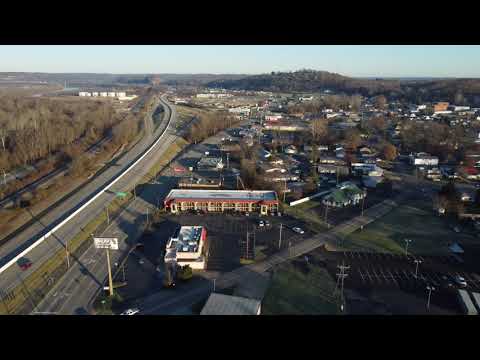 Wheelersburg, Ohio - Aerial Flyover