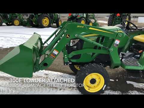 3025E John Deere Compact Utility Tractor