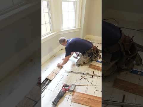 Fixing an unlevel floor for laminate flooring