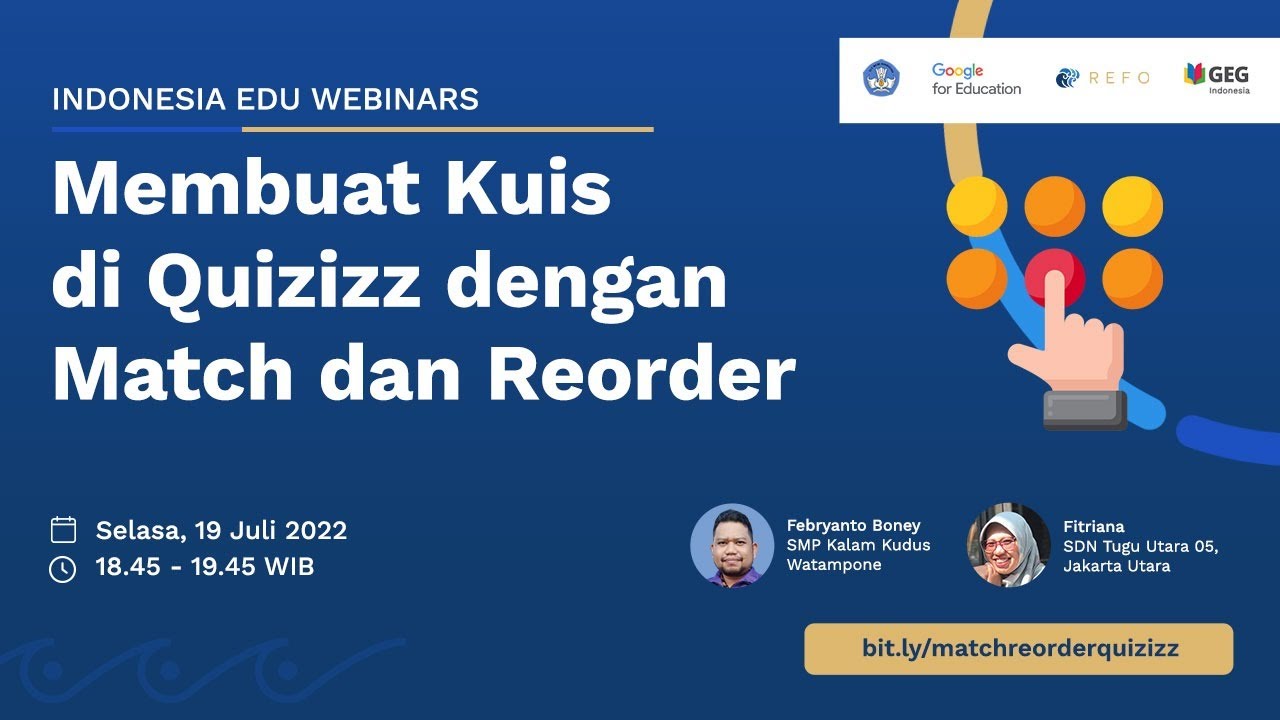 Membuat Kuis di Quizizz dengan Match dan Reorder