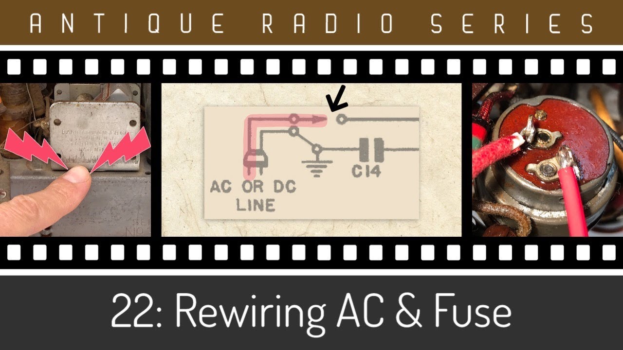 Rewire Antique Radios for Safety