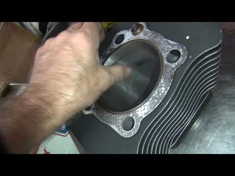 #105 2000 & 2004 xl head and cylinder repair rebuild 1200 sportster harley valve job tatro machine