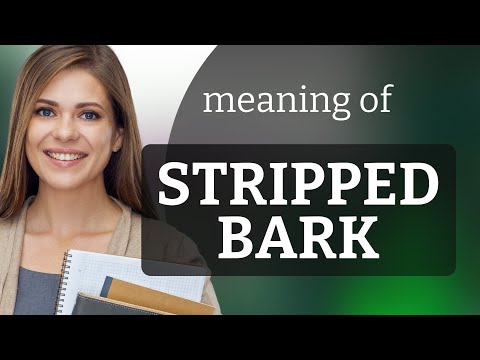 Understanding "Stripped Bark": A Guide for English Learners