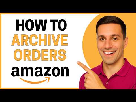 How To Archive Orders On Amazon (Quick Tutorial)
