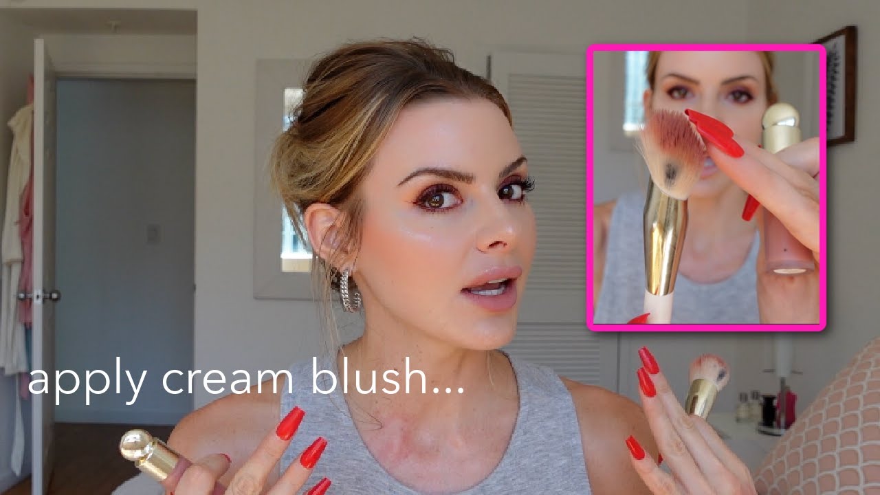 Apply Cream Blush Like A Pro | Rare Beauty Cream Blush & Brush Tutorials