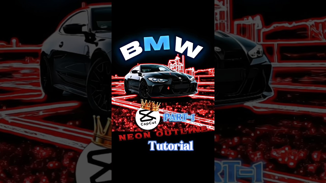 Capcut Neon Outline Tutorial💥 By @jrsunnyeditz