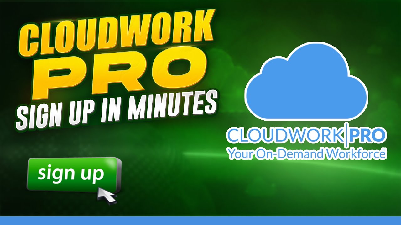 How Techs Sign Up for CloudWork Pro | On-Demand IT Marketplace | Step by Step Application Guide