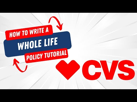 How to Write - CVS Whole Life