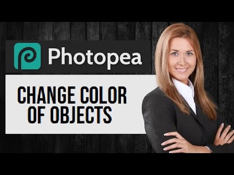 How to Change Color of an Object in Photopea | Recolor Elements