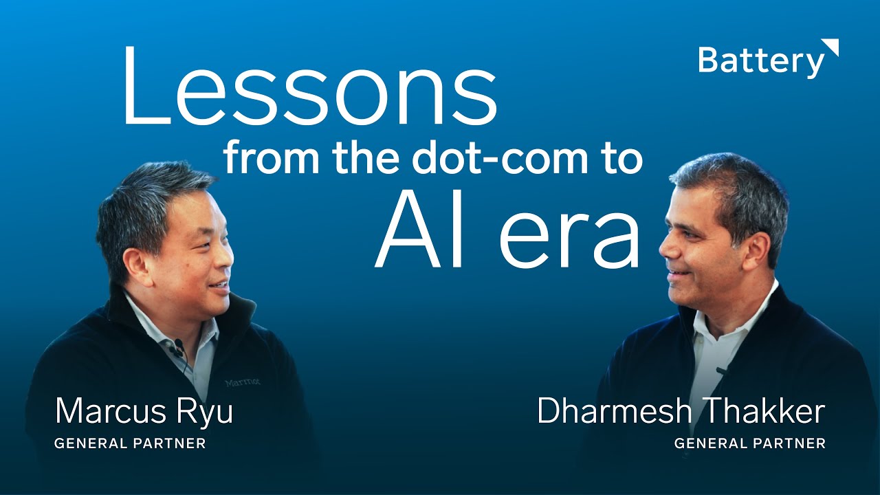 Building Enduring Companies in the AI Era with Battery GPs Marcus Ryu and Dharmesh Thakker