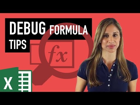Excel: How to debug your Excel formulas and keep your eyes on certain cells