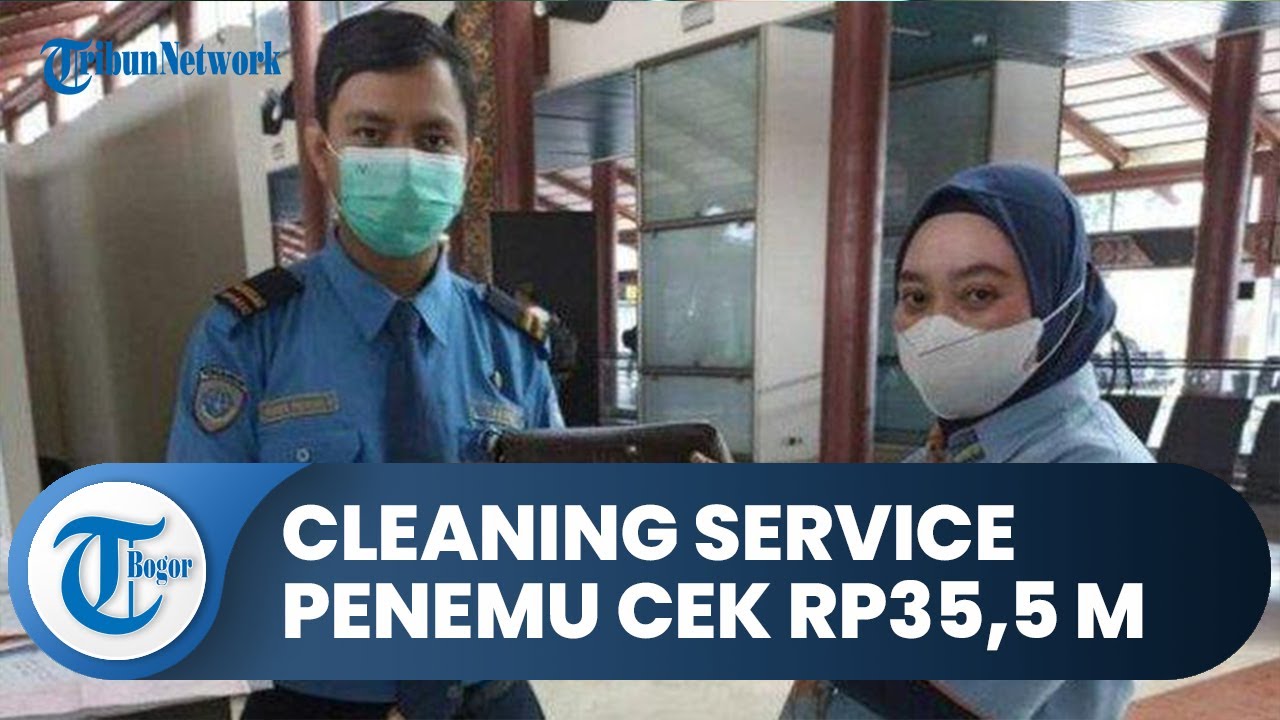 Viral Sosok Cleaning Service Temukan Dompet Isinya Cek Bernilai Rp35,5 ...