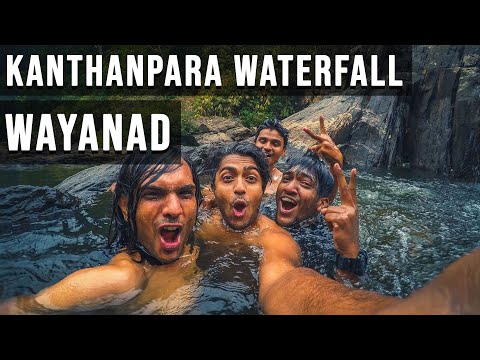 Kanthanpara Waterfalls in Wayanad | Waterfall in Kerala | Neelimala View Point Vlog