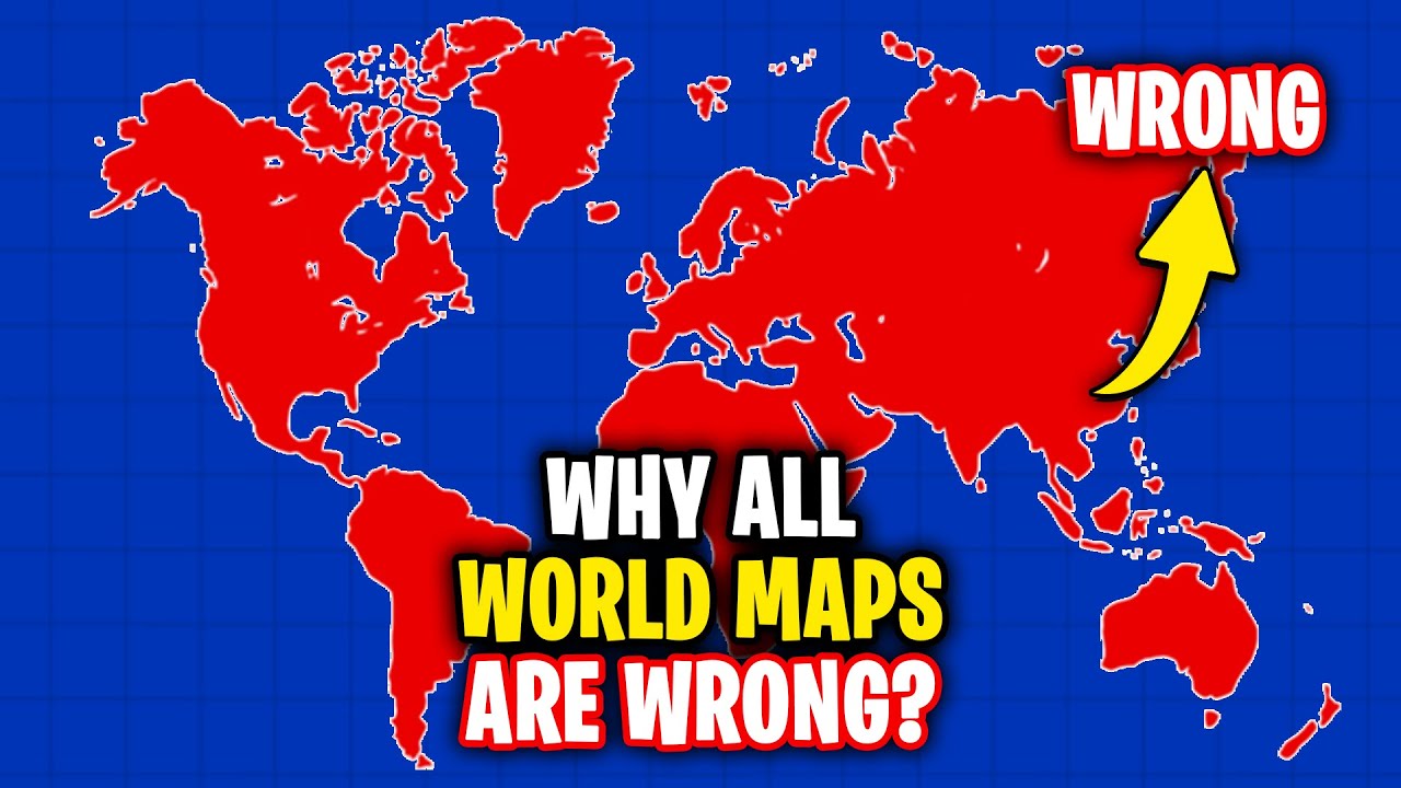 All World Maps Wrong! Which World Map is the Most Accurate? Watch to Find Out!