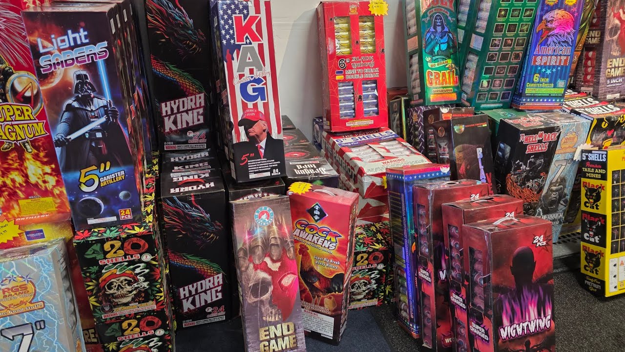 Freedom Fireworks Store Tour Walk-through