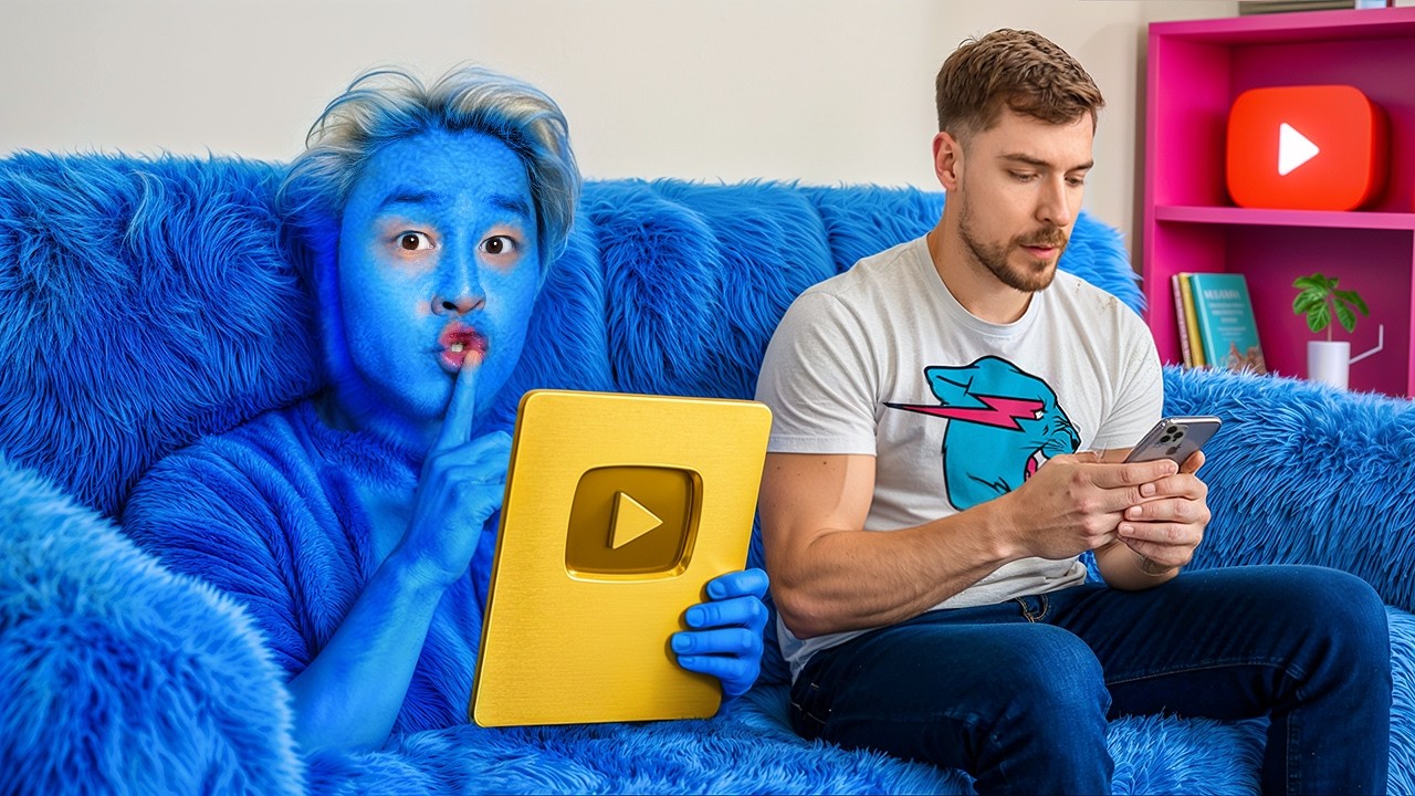 I Stole From YouTubers With Extreme Camouflage!