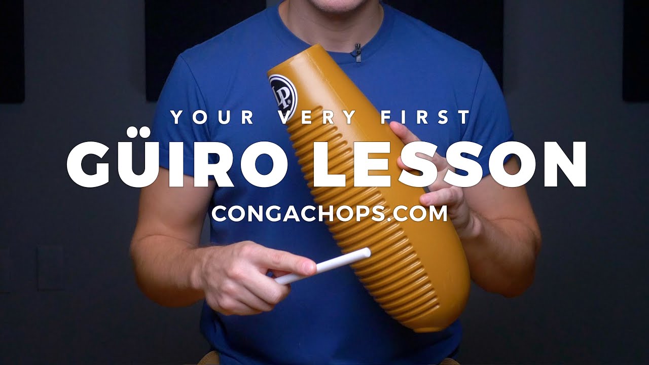 Guiro | How to Play the Guiro | Your First Guiro Lesson | @LPYT x CongaChops.com
