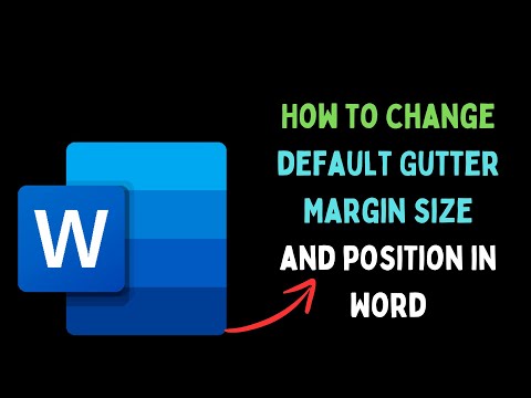 How to Change Default Gutter Margin Size and Position in Word on Windows 11