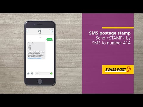 SMS postage stamp – easy, quick and around the clock