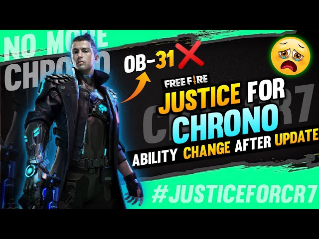 5 best Free Fire character combinations for Chrono after OB31 nerf